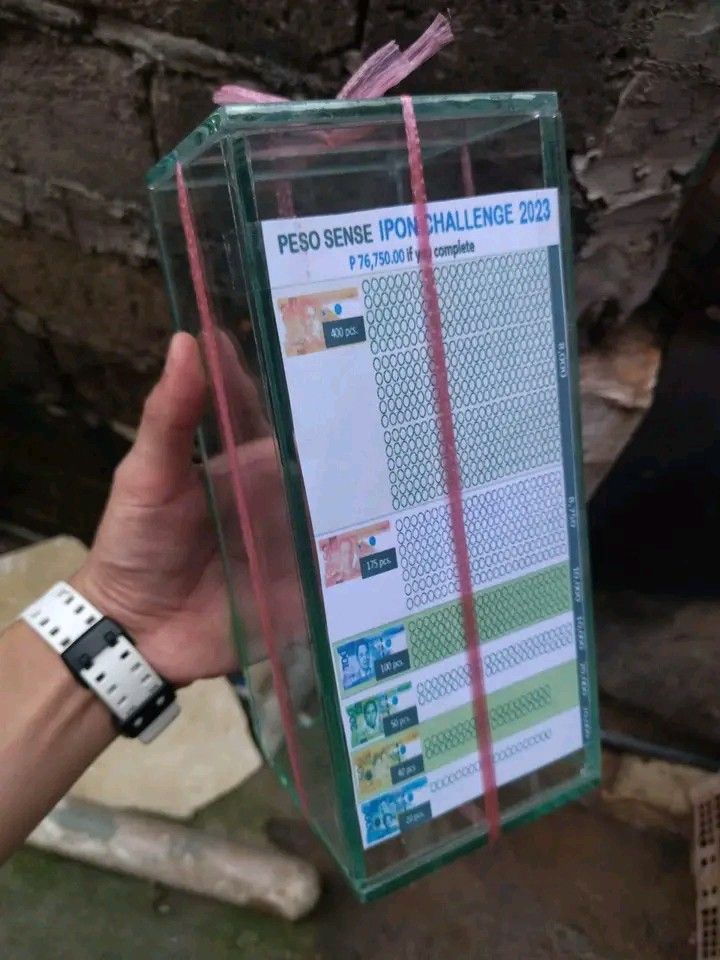 Transparent /Clear Alkansya, Furniture & Home Living, Home Decor, Other ...