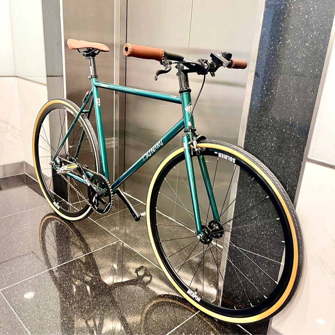 TSUNAMI fixie bike /single speed/fixed gear bike /SNM4130 - Frameset ...