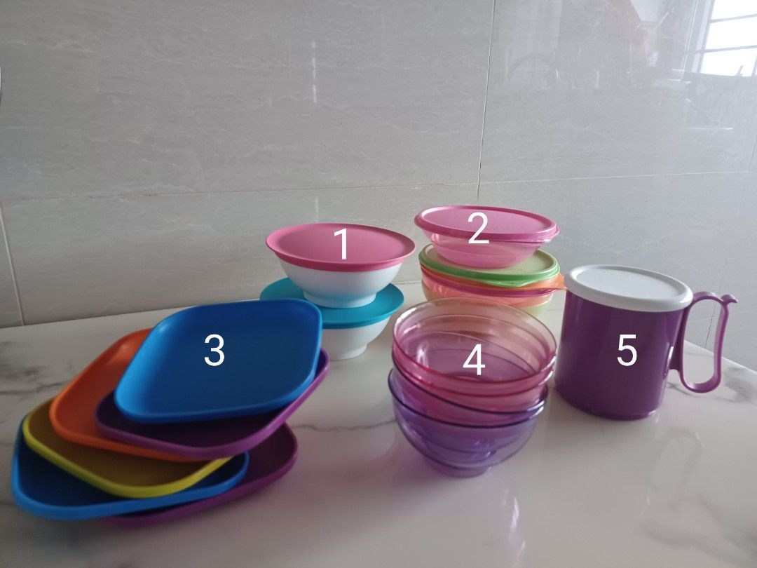 Tupperware brand containers, Furniture & Home Living, Kitchenware ...
