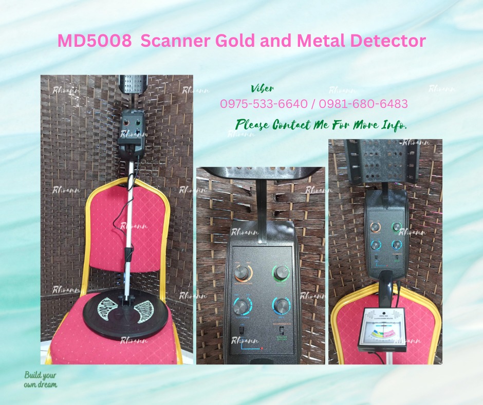 Underground Scanner MD5008 1.5 To 3.5 Meters Gold and Metal Detector ...