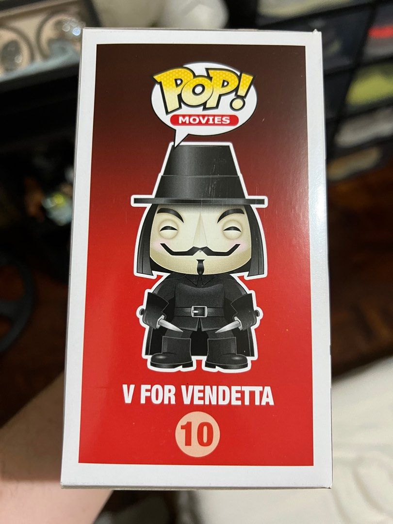 V for Vendetta Funko Pop, Hobbies & Toys, Toys & Games on Carousell