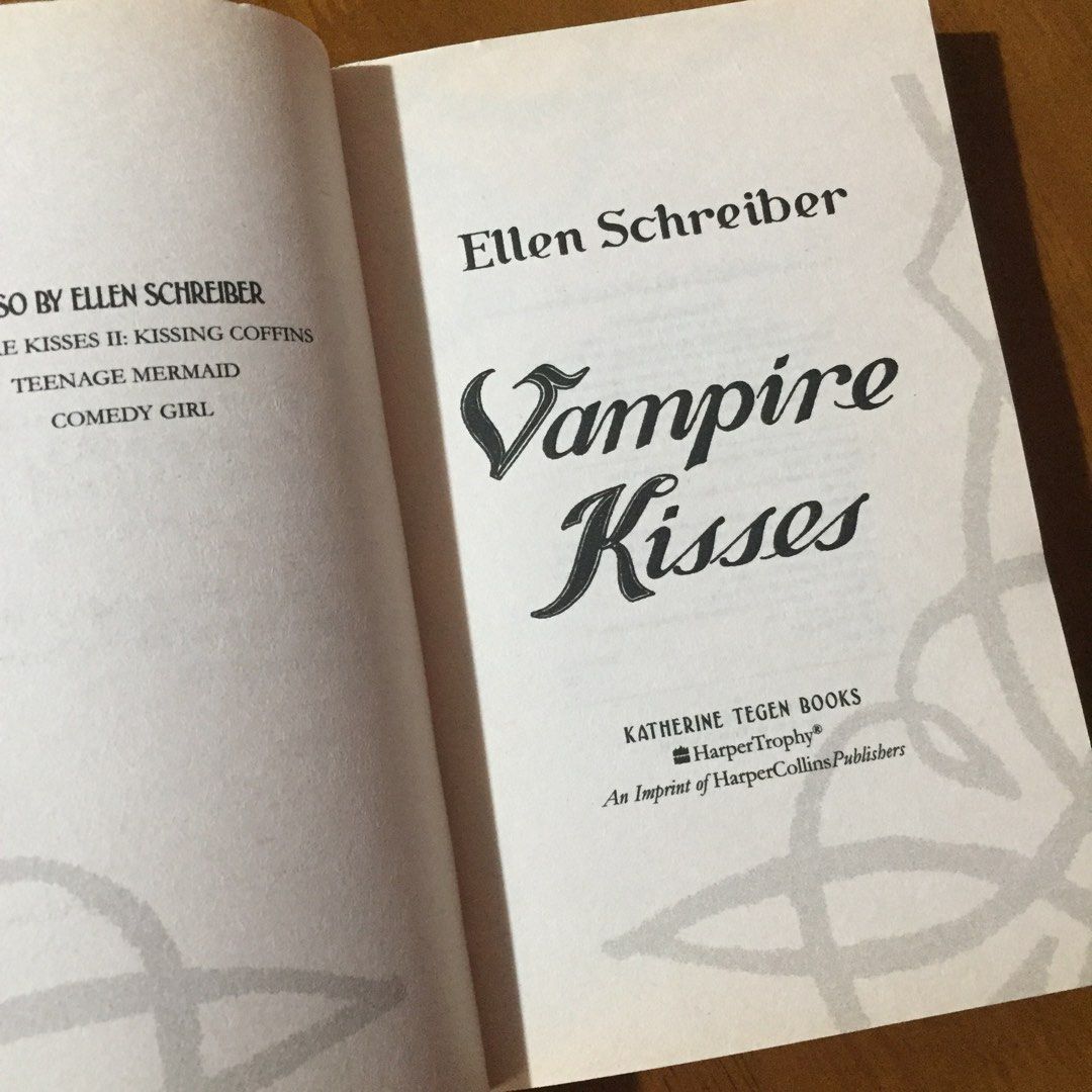Vampire Kisses by Ellen Schreiber, Hobbies & Toys, Books & Magazines ...