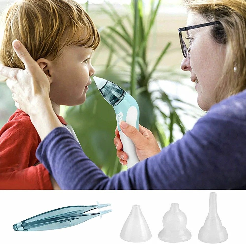 VANCOCON Baby Nasal Aspirator Booger Sucker for Baby with 3 Size of ...