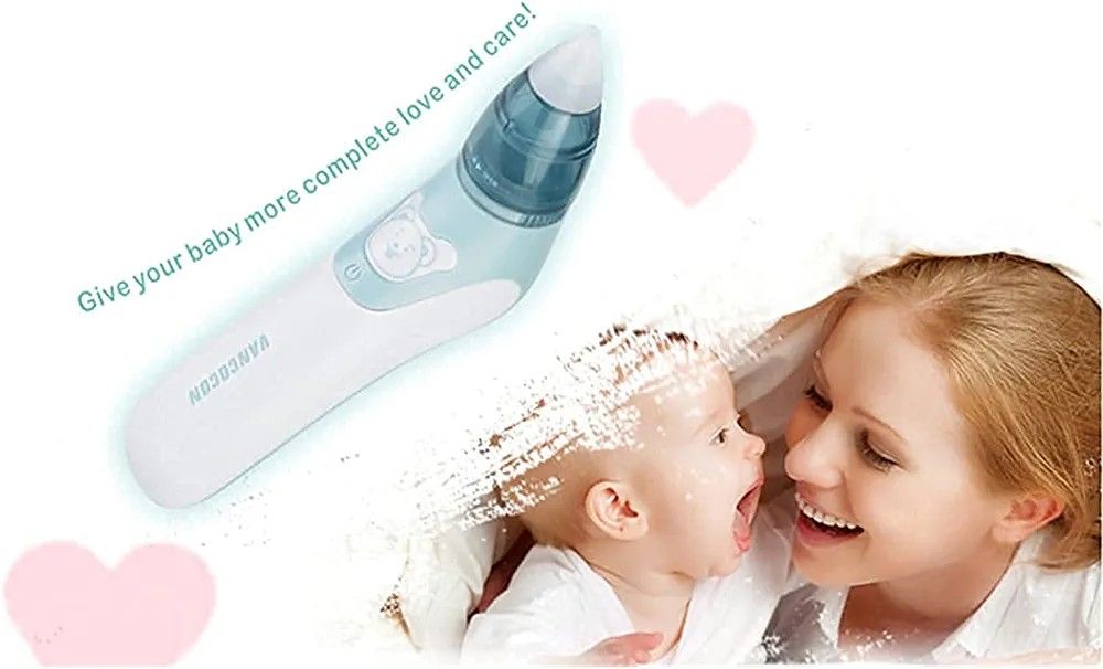 VANCOCON Baby Nasal Aspirator Booger Sucker for Baby with 3 Size of ...