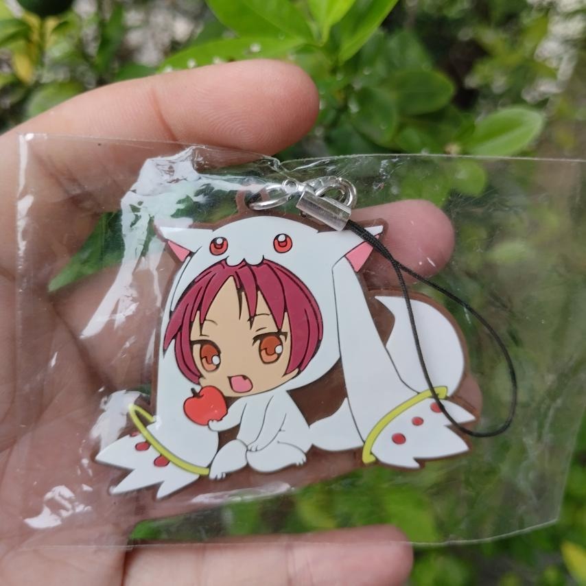 Puella Magi Madoka Villains Kyubey Keychain, Hobbies & Toys, Toys ...