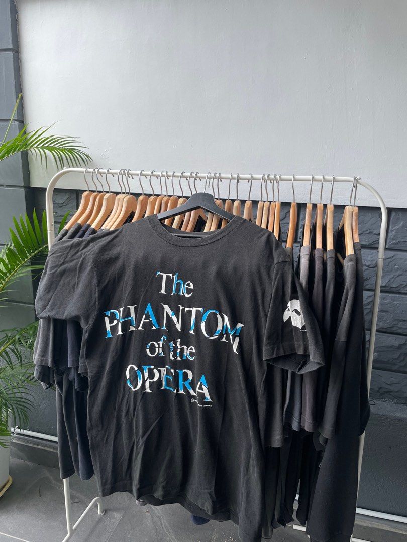 Vintage 1980s Phantom of The Opera, Men's Fashion, Tops & Sets, Tshirts ...