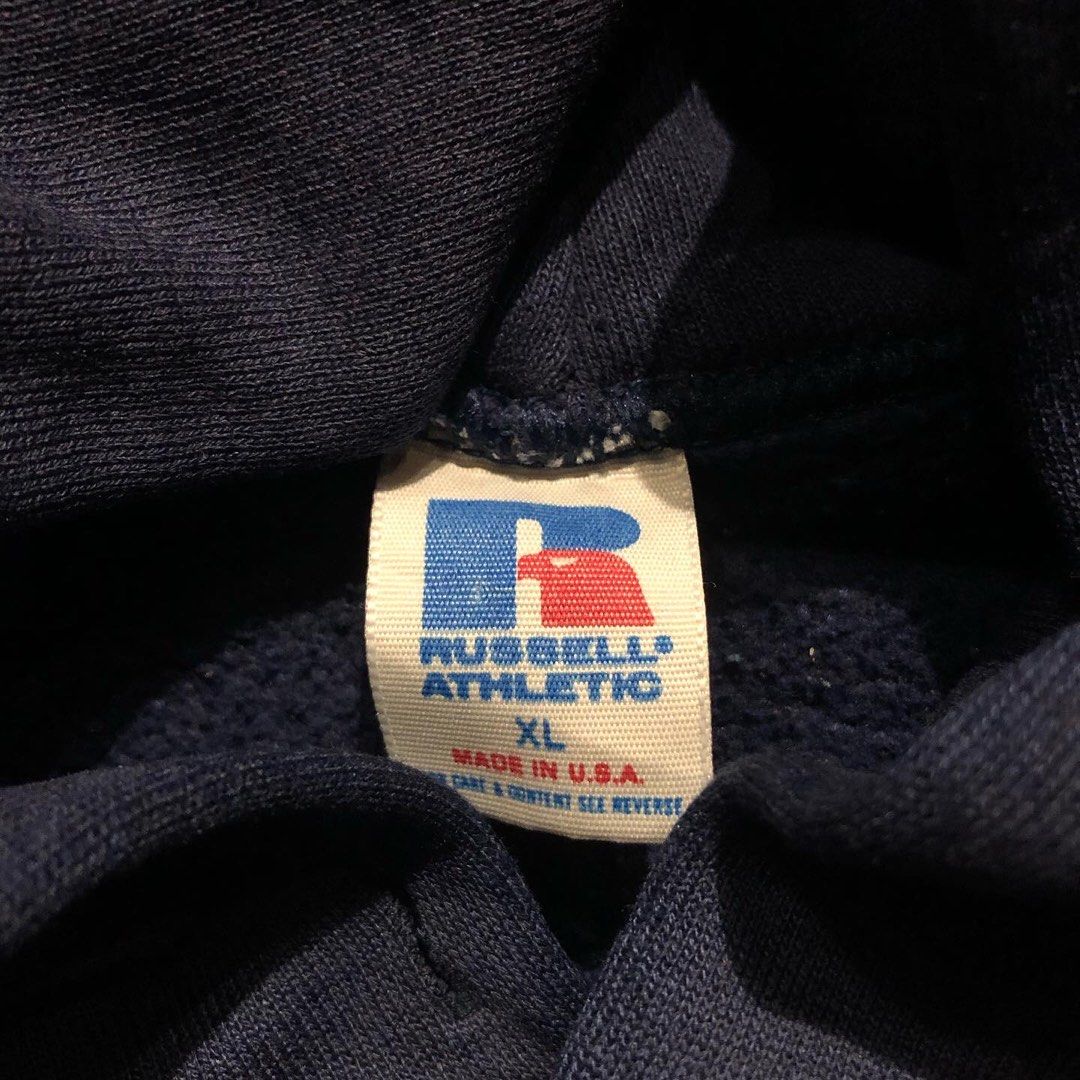 Vintage 1980s Russell Athletic Hoodie, Men's Fashion, Coats, Jackets ...