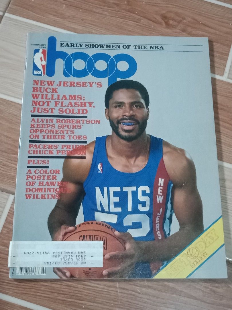 VINTAGE 1986 NBA HOOP MAGAZINE, Hobbies & Toys, Books & Magazines ...