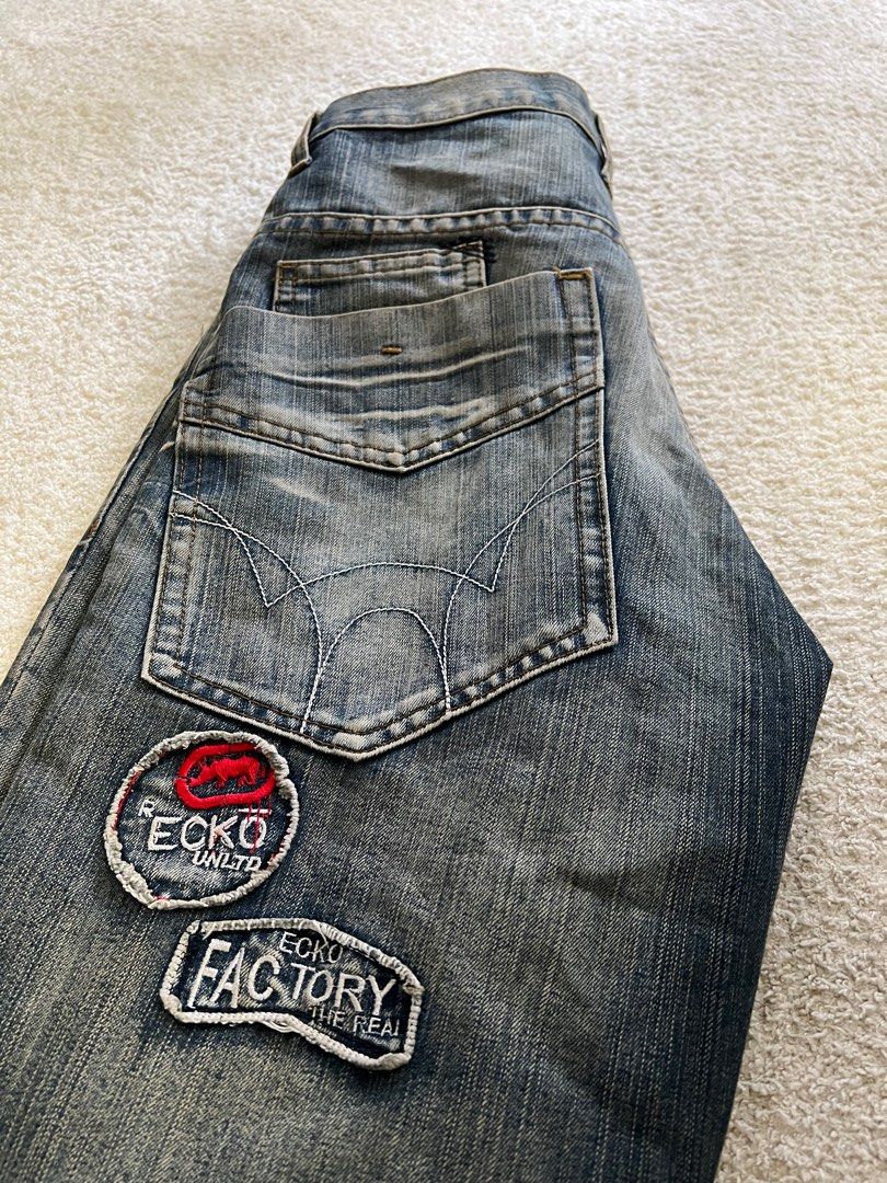 Vintage Ecko Jeans, Women's Fashion, Bottoms, Jeans & Leggings on Carousell