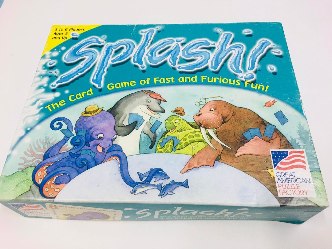 Vintage Splash! Card Game By Great American Puzzle Factory, Hobbies ...