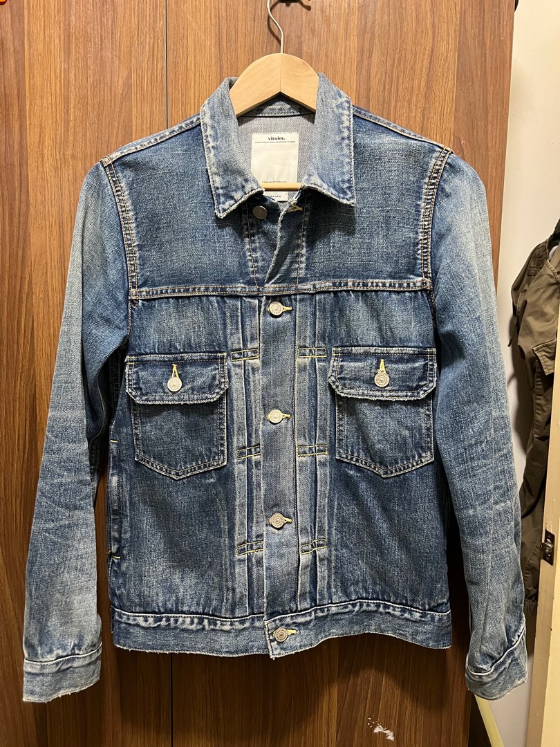 Visvim 101 visvim jacket visvim denim, 男裝, 外套及戶外衣服 - Carousell