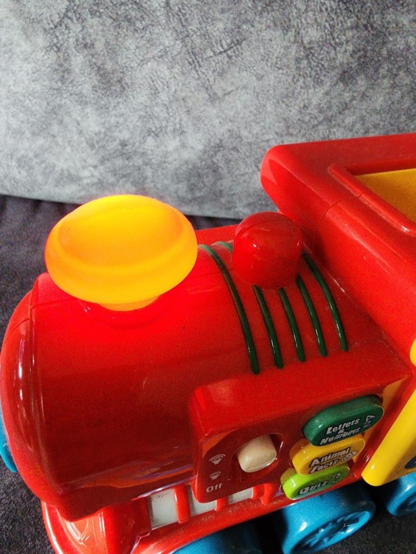 Vtech animal alphabet train educational toy with light and sound ...