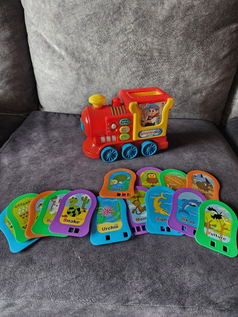 Vtech animal alphabet train educational toy with light and sound ...