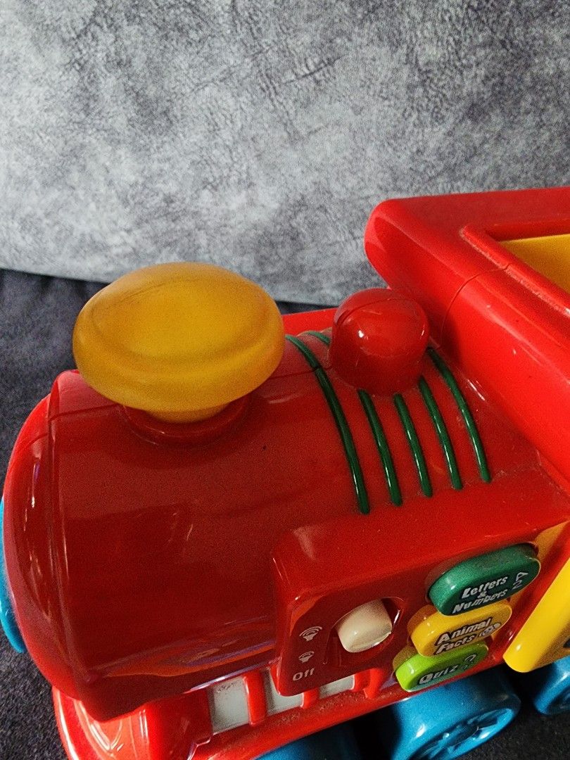 Vtech animal alphabet train educational toy with light and sound ...