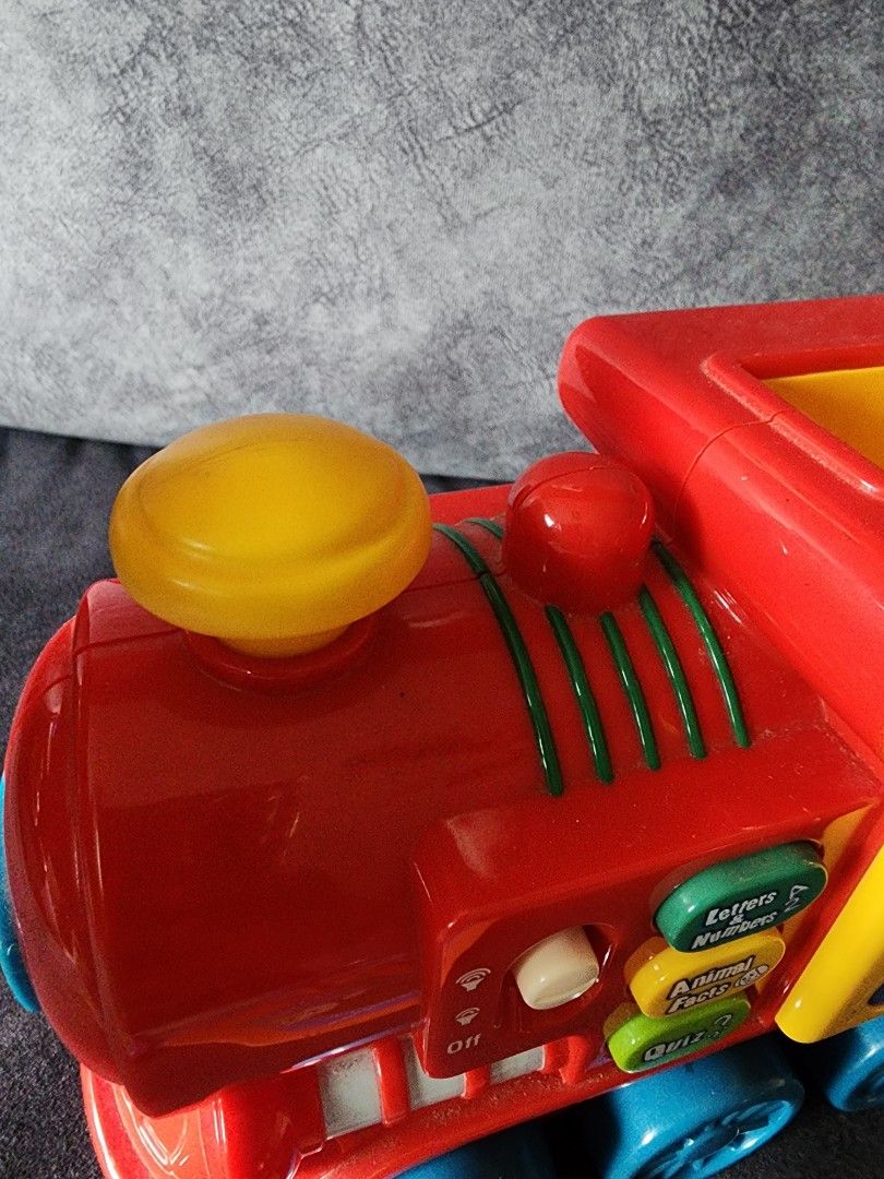 Vtech animal alphabet train educational toy with light and sound ...