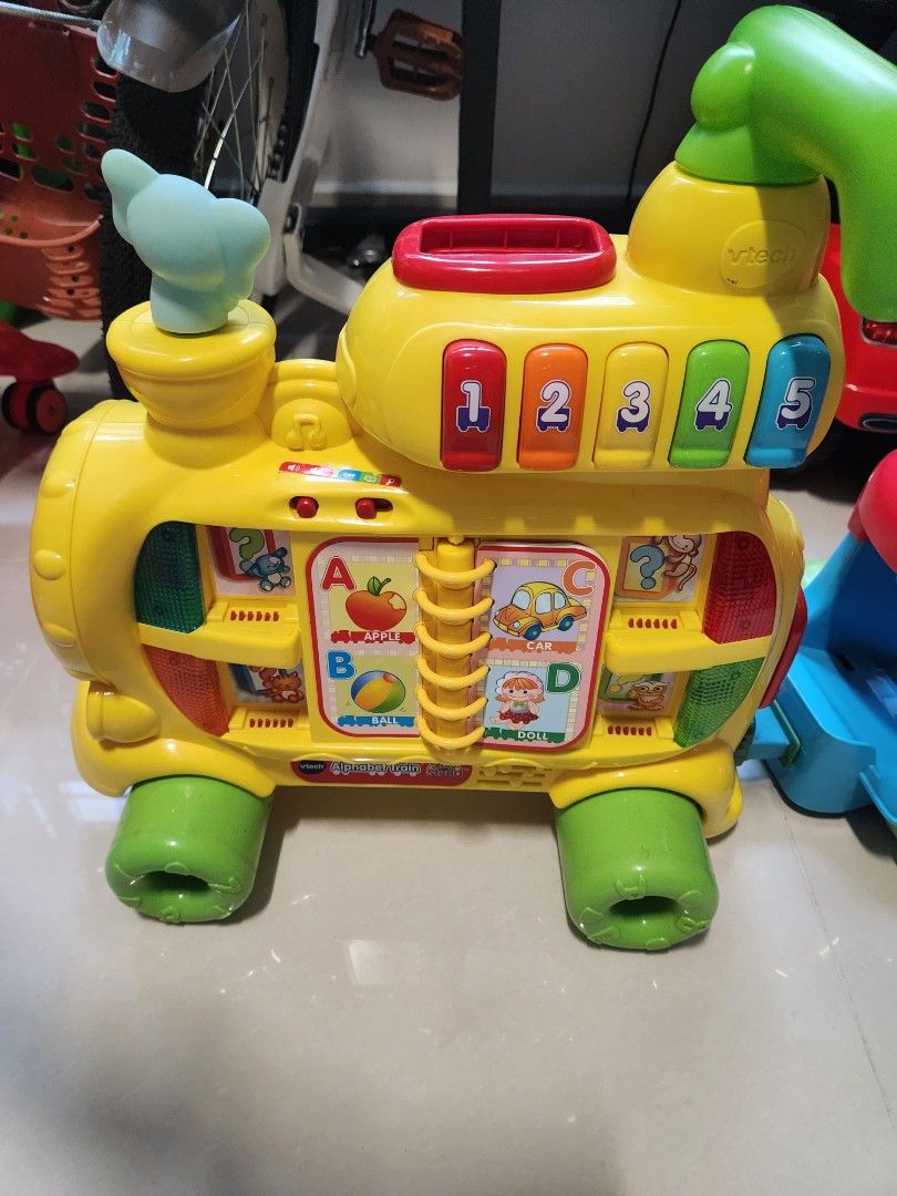 VTech Push & Ride Alphabet Train, Hobbies & Toys, Toys & Games on Carousell