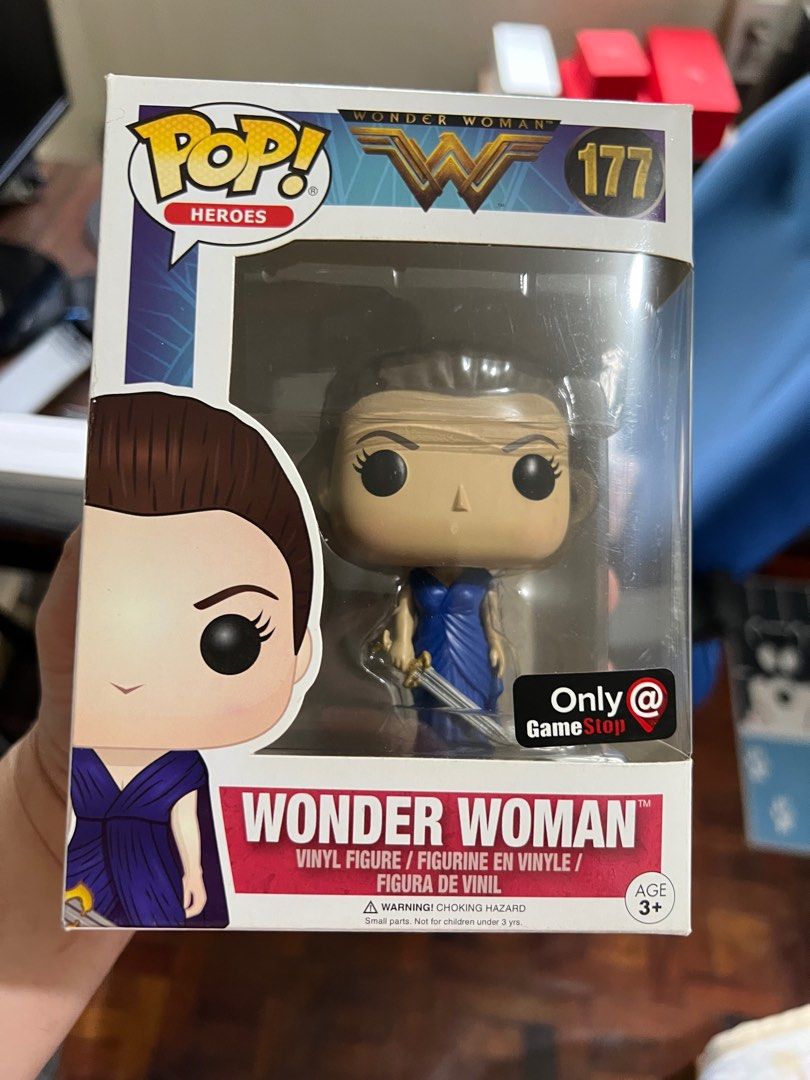 Wonder Woman 177 Blue Dress Target Funko Pop, Hobbies & Toys, Toys ...
