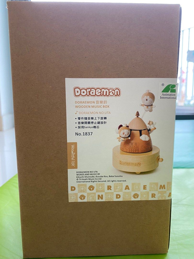 Wonderful Life Doraemon musical box, Hobbies & Toys, Memorabilia ...