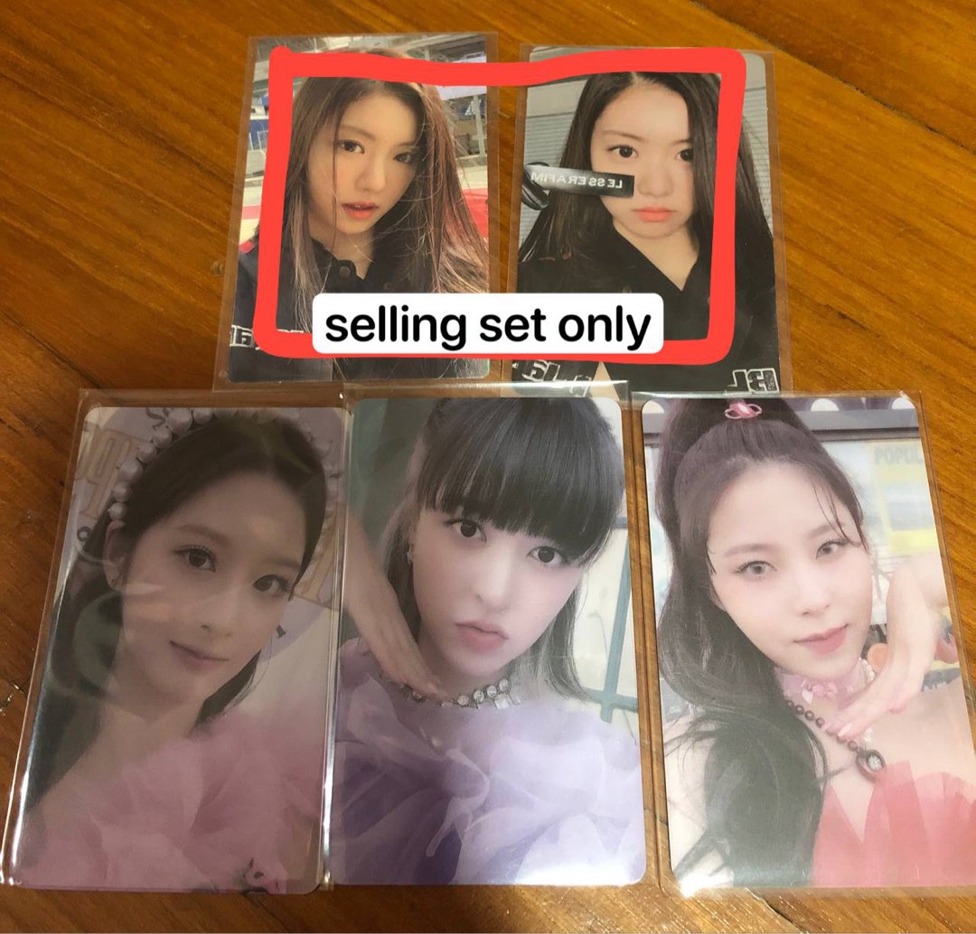 wts nmixx/(ex)lesserafim/garam, Hobbies & Toys, Memorabilia ...