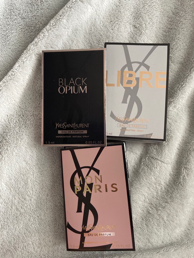 YSL perfume 1.5ml samples, Beauty & Personal Care, Fragrance ...