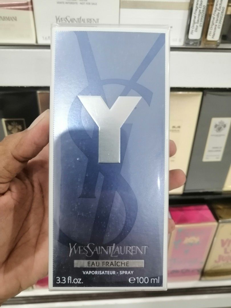 YSL Y EAU FRAICHE (U) 100ML EDT, Beauty & Personal Care, Fragrance & Deodorants on Carousell
