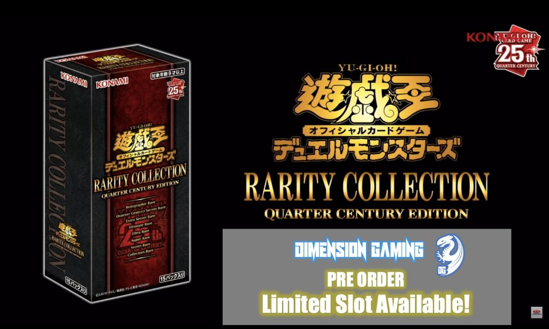 Yu Gi Oh Rarity Collection Quarter Century Edition, Hobbies & Toys, Toys & Games on Carousell