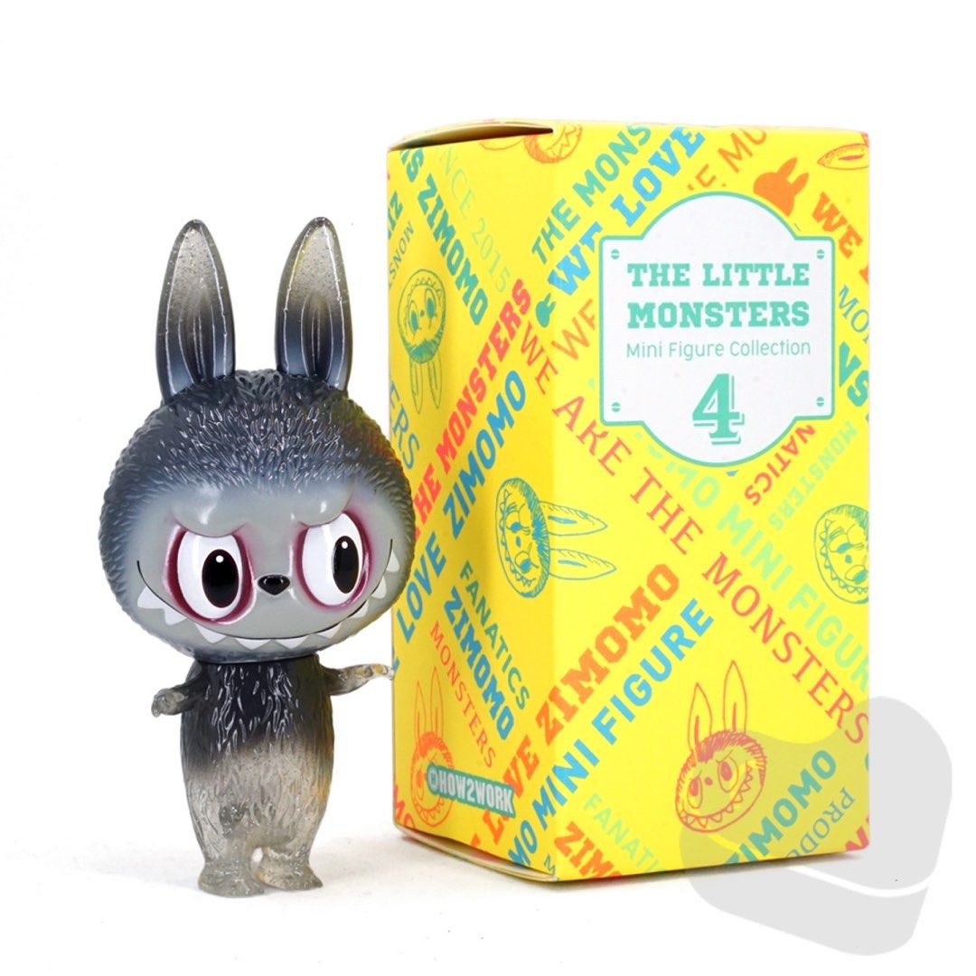 Zimomo The little monsters mini figure collection 4 labubu, 興趣及遊戲, 玩具 ...