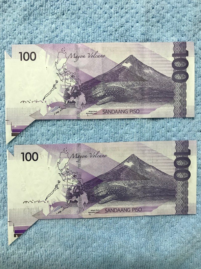 100 Piso Philippines New Generation Currency, Hobbies & Toys ...