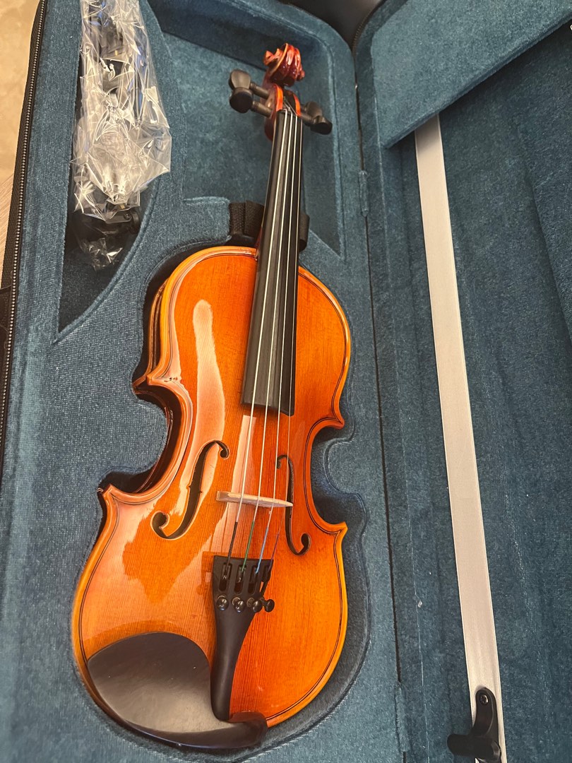 1/4 gloss violin handmade with maple markings, Hobbies & Toys, Music ...