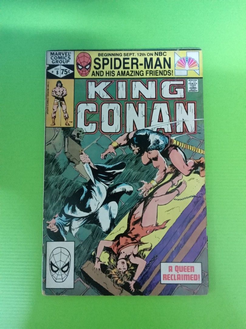 1st app Crom ( The Cimmerian's God ) King Conan #8 ( John Buscema ...