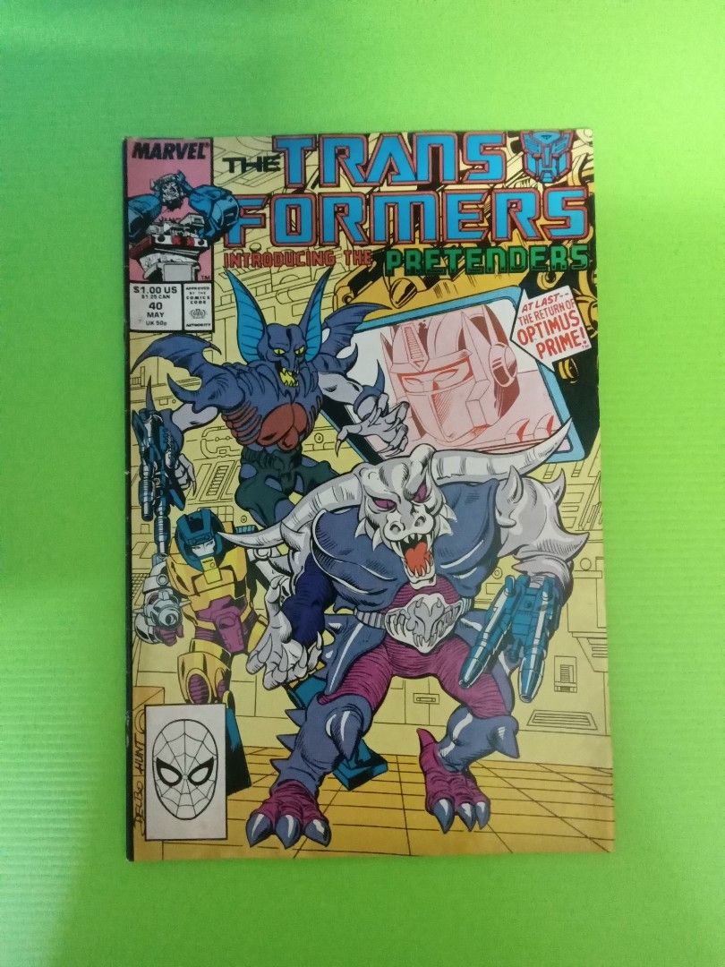 1st team app Pretender ( Autobot ) The Transformers #40 ( Jose Delbo ...