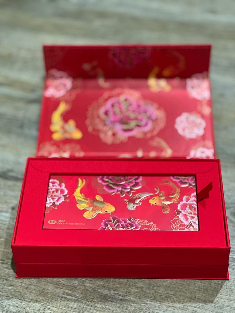 2023 HSBC Private Bank Red Packet gift set, Hobbies & Toys, Stationery ...