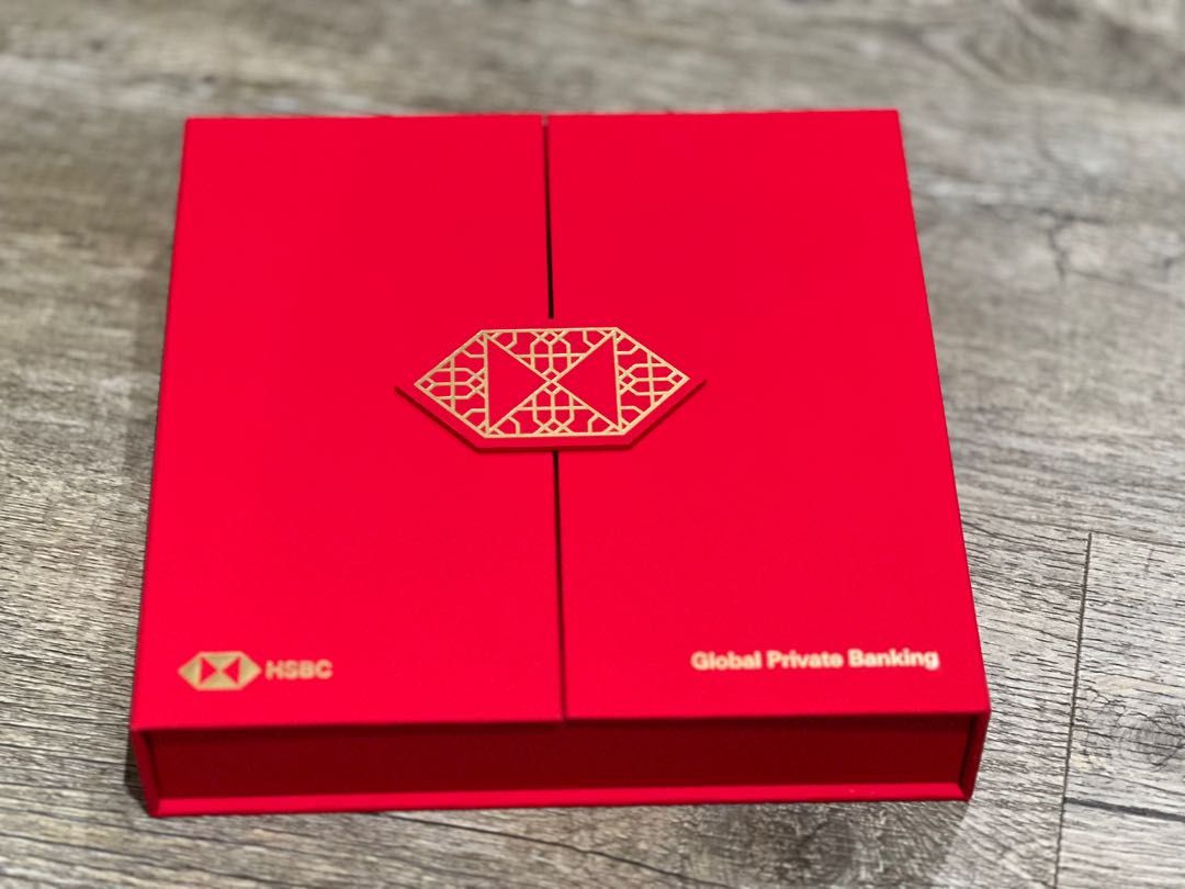 2023 HSBC private bank red packet gift set, Hobbies & Toys, Stationery ...