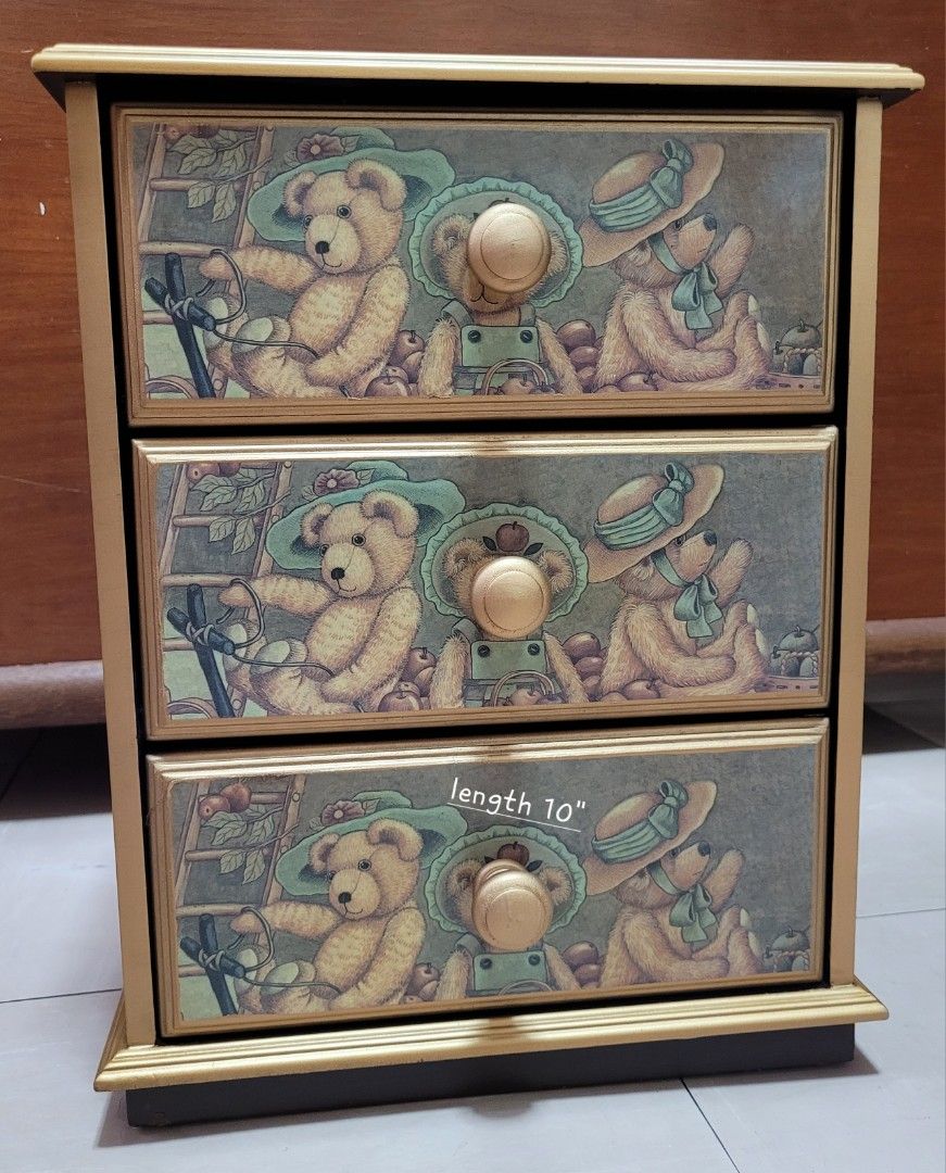 3 Layers Jewelry Box/Trinkets Box, Women's Fashion, Jewelry ...