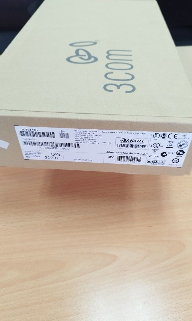 3Com Baseline Switch 2024 3C16471B, Computers & Tech, Desktops on Carousell