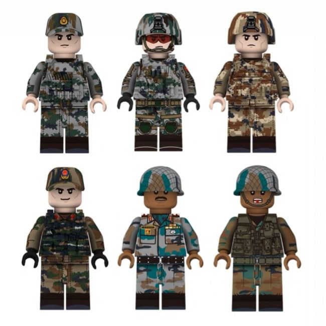 3rd Party Chinese & Indian Military Figures (Lego Compatible), Hobbies ...