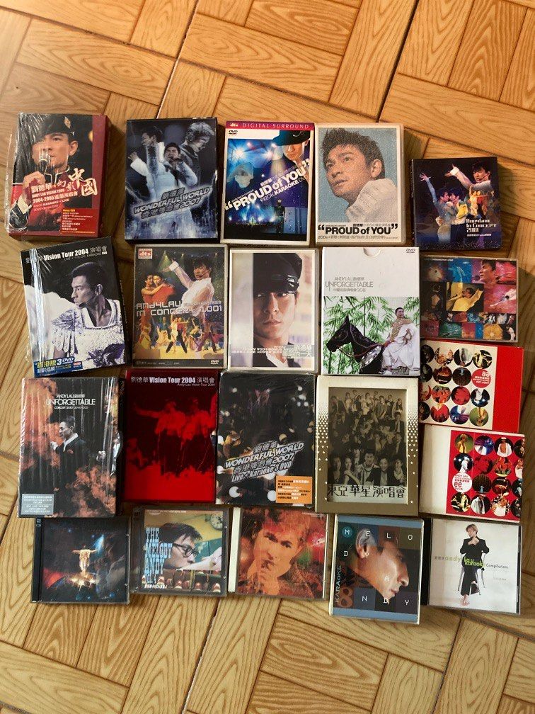 劉德華 演唱會 mtv cd vcd dvd, 興趣及遊戲, 音樂樂器 & 配件, 音樂與媒體 - CD 及 DVD - Carousell