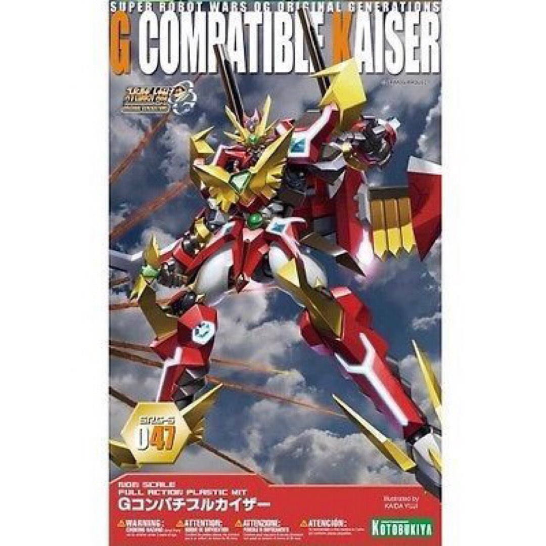 壽屋 雙界帝王合體凱薩 機戰OG Kotobukiya G Compatible Kaiser 超級機械人大戰 Super robot ...