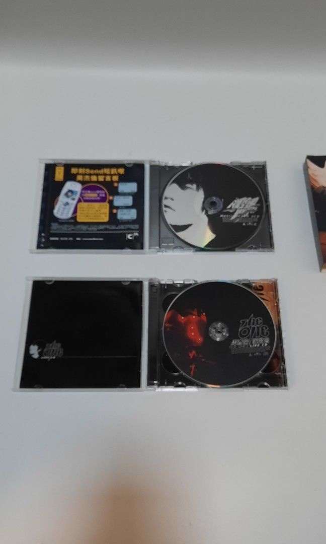 周杰倫 - 《The One 周杰倫演唱會LIVE CD》專輯（2CD + 八度空間VCD）（絕版）, 興趣及遊戲, 音樂樂器 & 配件, 音樂與媒體 - CD 及 DVD - Carousell