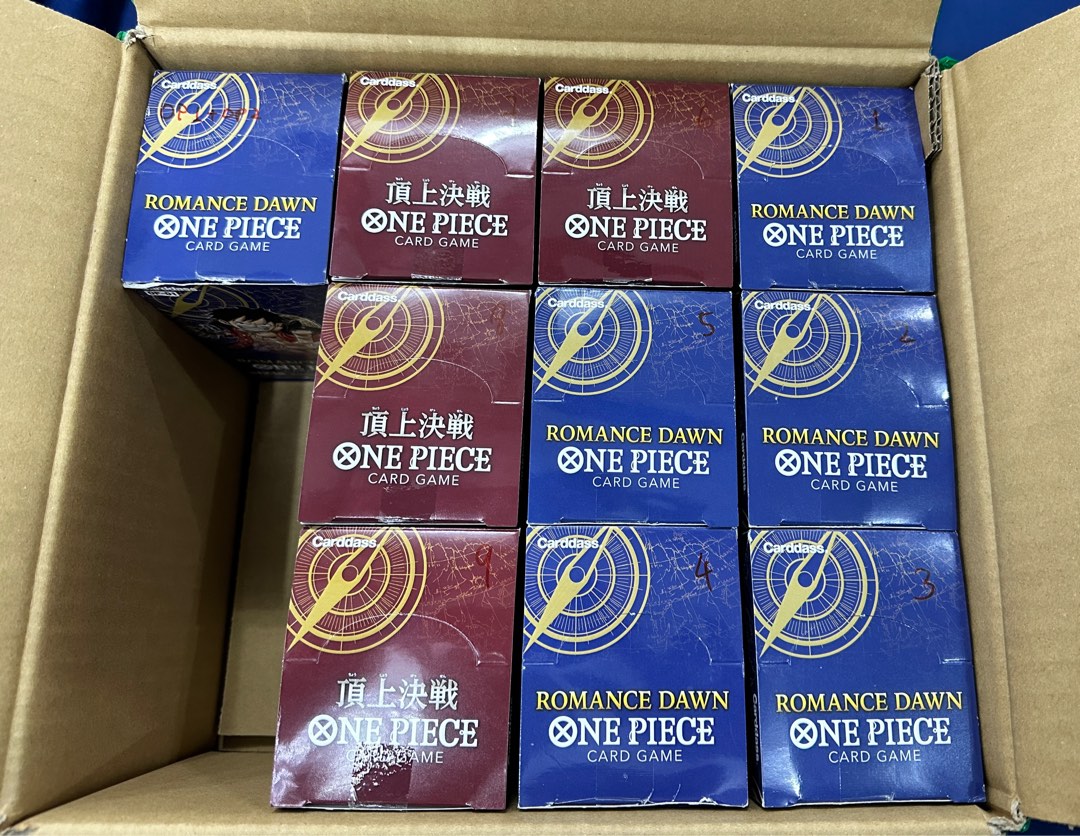 [3 boxes Left] [Leader AA + SR] One Piece OP-01 and OP- 02 lose boxes ...