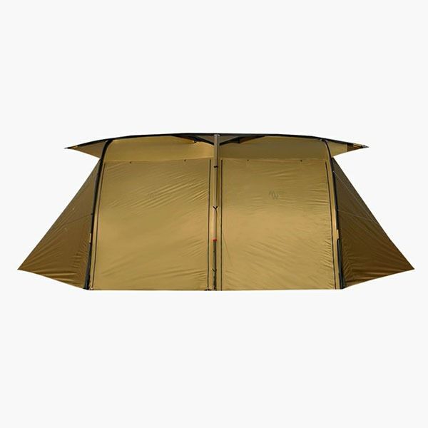 (全新) 韓國Minimal Works - V House M Tent- Tan, 運動產品, 行山及露營 - Carousell