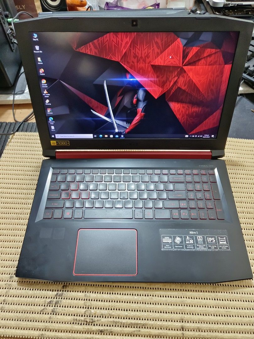 Acer Nitro 5 i5-7th Gen 128SSD+1TB 16GB FullHD NVIDIA Geforce 1050ti ...