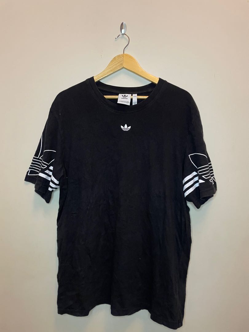 ADIDAS SIDE TREFOIL, Men's Fashion, Tops & Sets, Tshirts & Polo Shirts ...