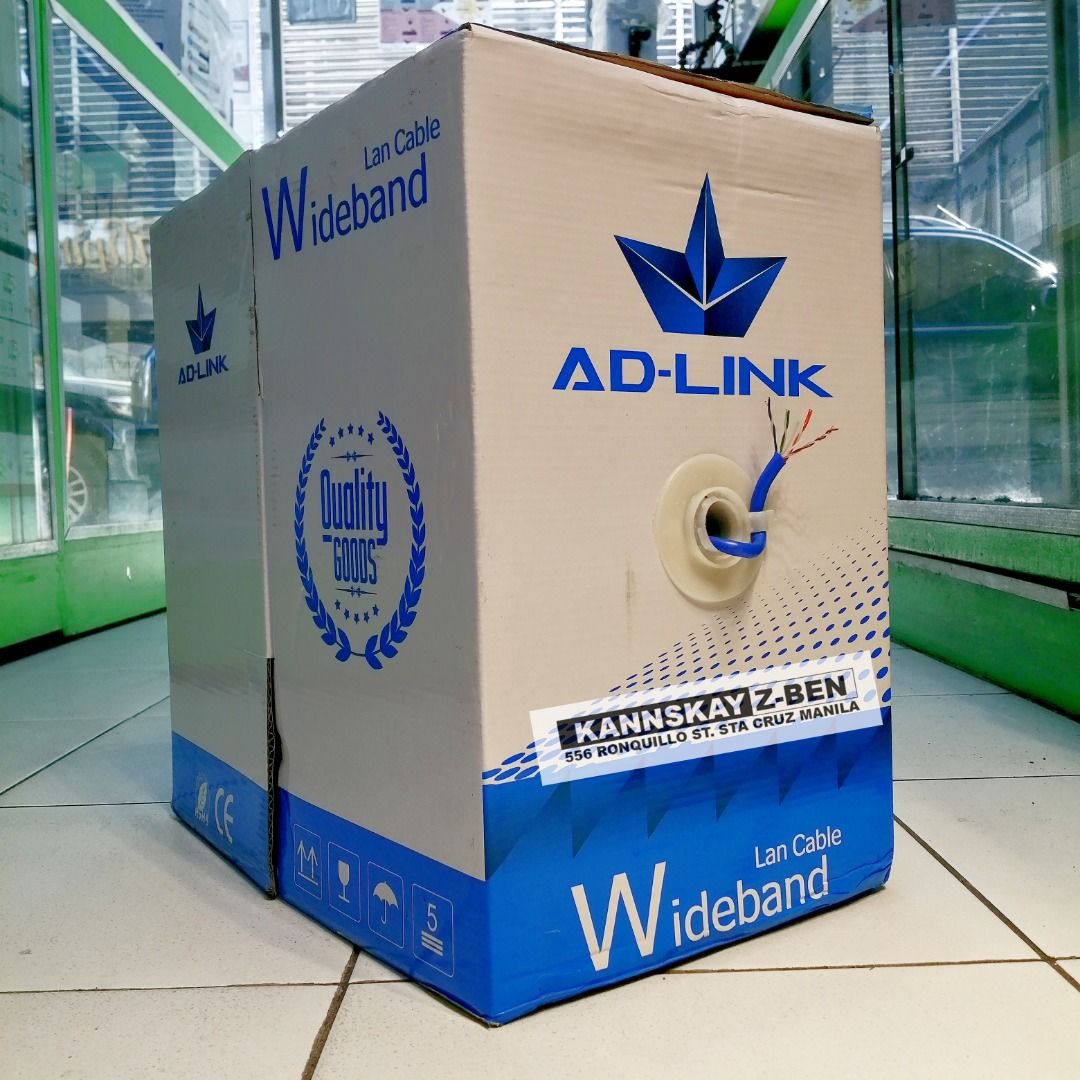 AD-LINK UTP CAT6e 305m LAN CABLE, Computers & Tech, Parts & Accessories, Cables & Adaptors on ...