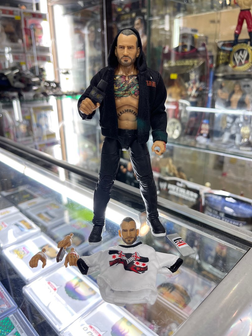 AEW JAZWARES CM PUNK, Hobbies & Toys, Toys & Games on Carousell