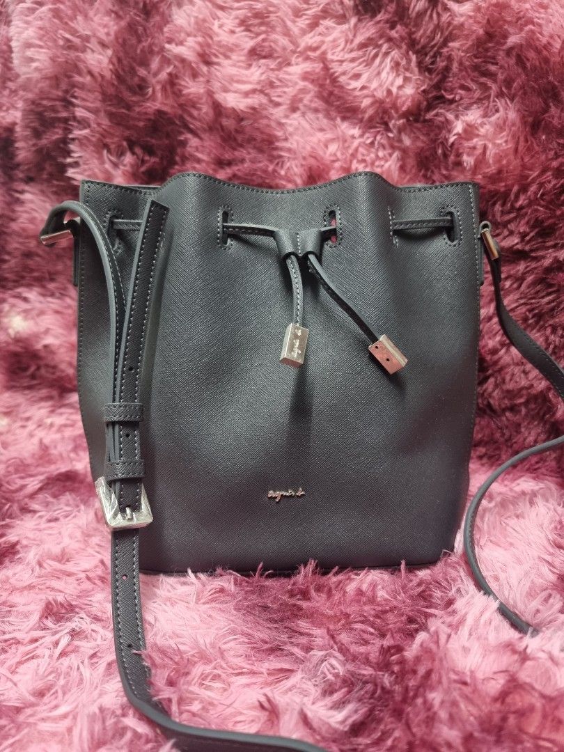Agnes B bucket bag, Luxury, Bags & Wallets on Carousell