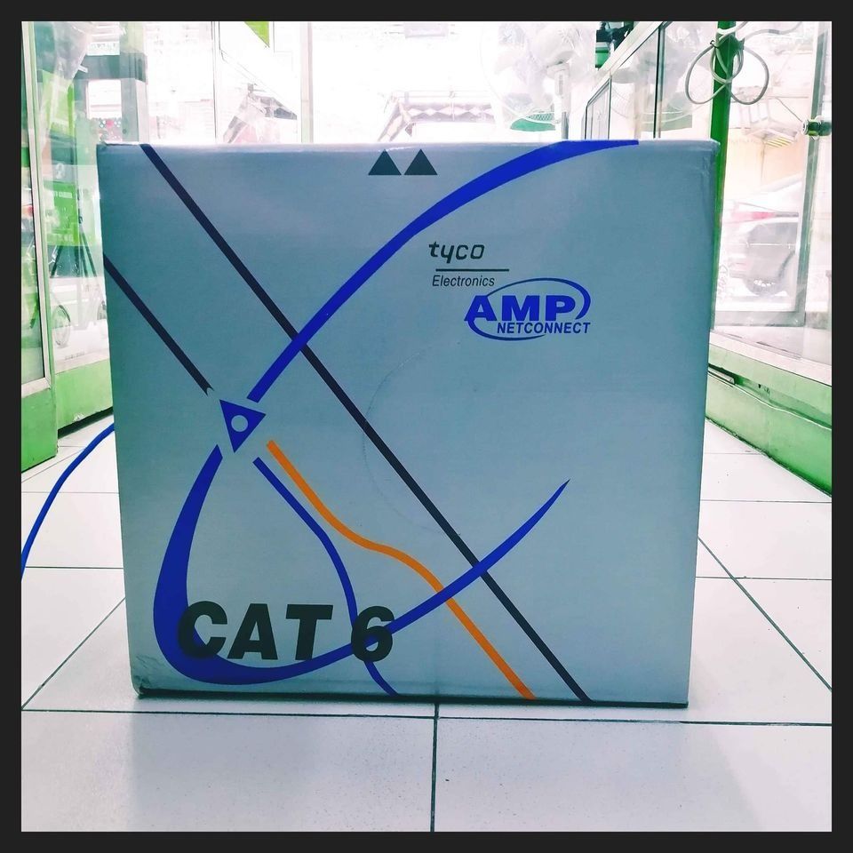 AMP UTP CAT6 305m LAN CABLE, Computers & Tech, Parts & Accessories ...