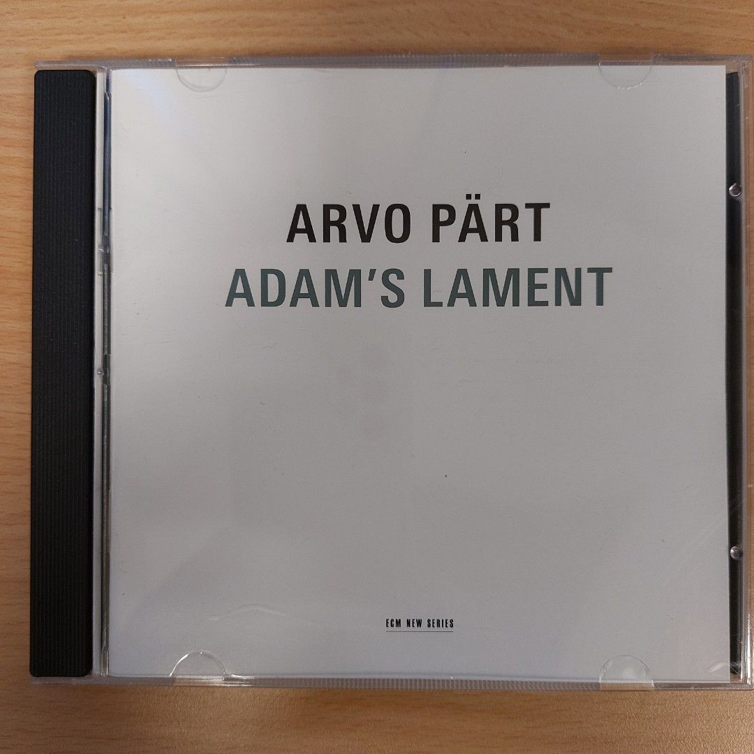 Arvo Part - Adam's Lament CD, Hobbies & Toys, Music & Media, CDs & DVDs ...