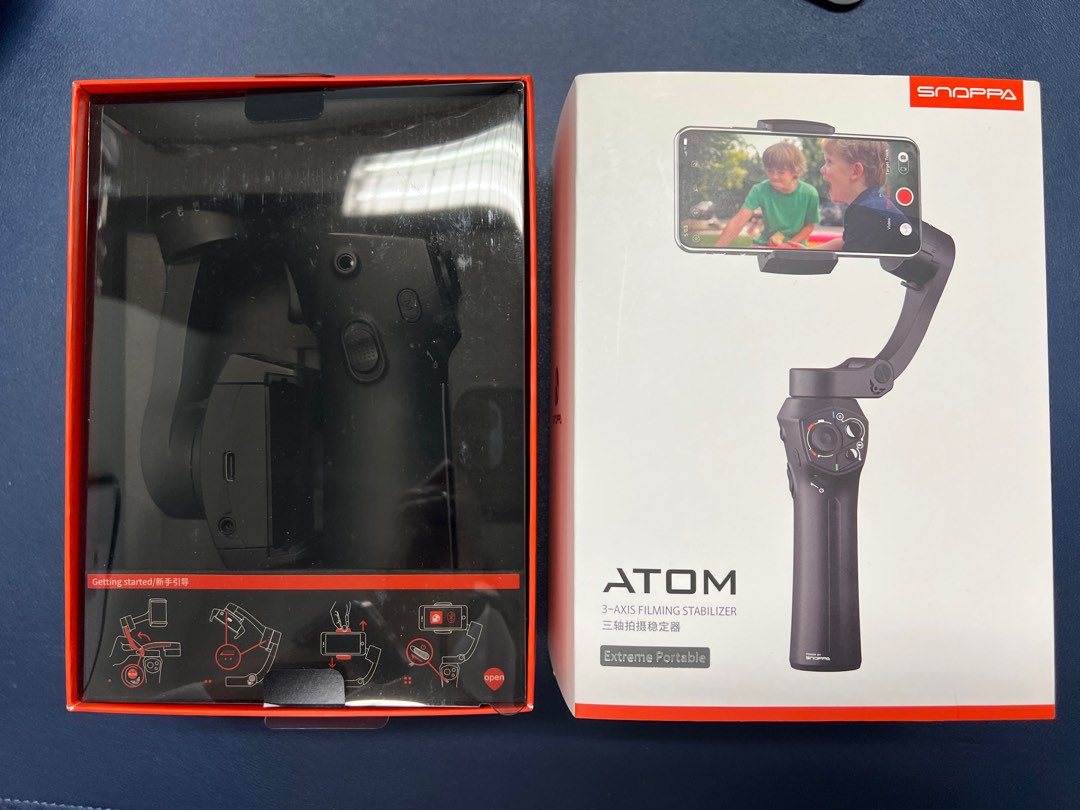 ATOM Snoppa 3-axis Stabilizer 三軸雲台, 手提電話, 其他 - Carousell