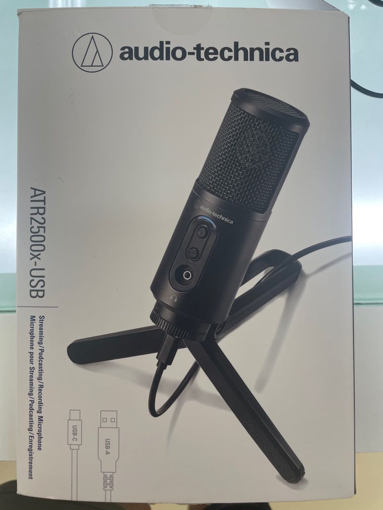 Audio Technica ATR2500 USB microphone, Audio, Microphones on Carousell